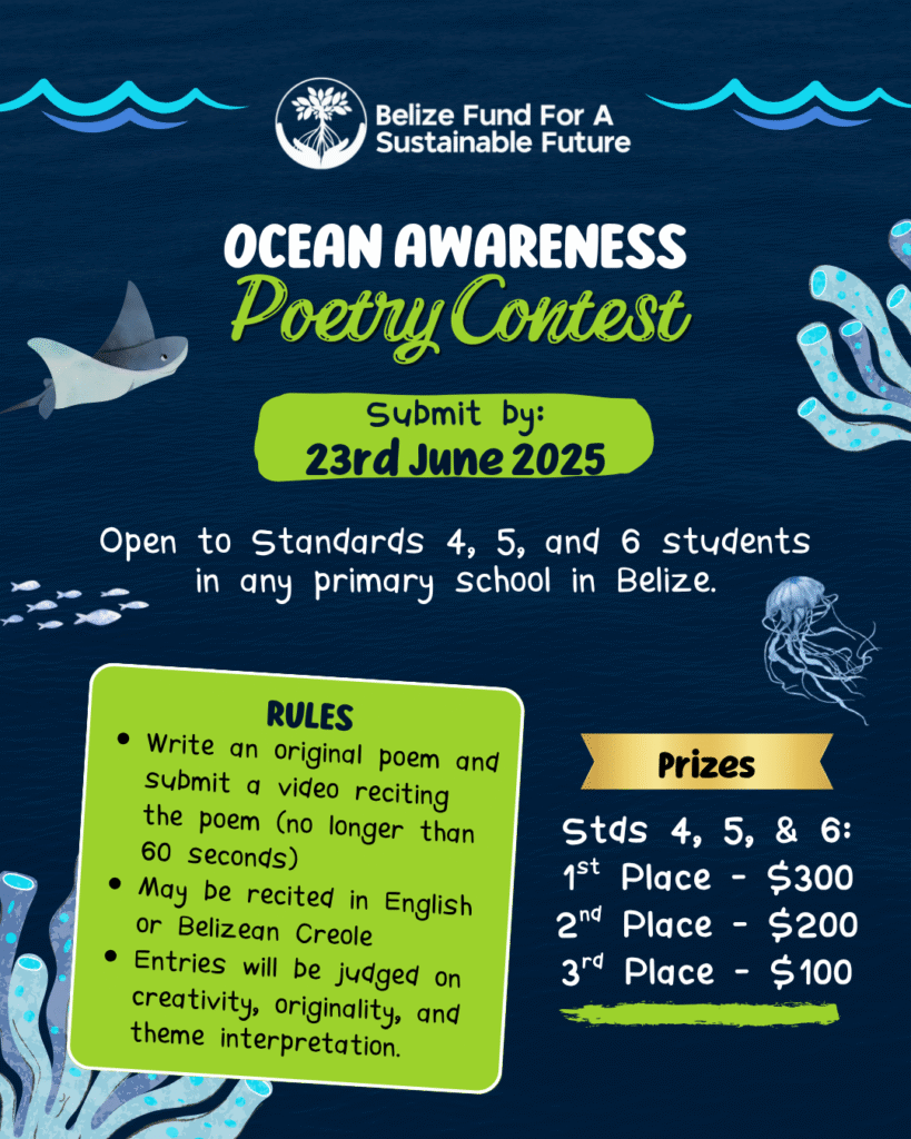 Belize Fund’s 2025 Ocean Awareness Poetry Contest – The Belize Fund
